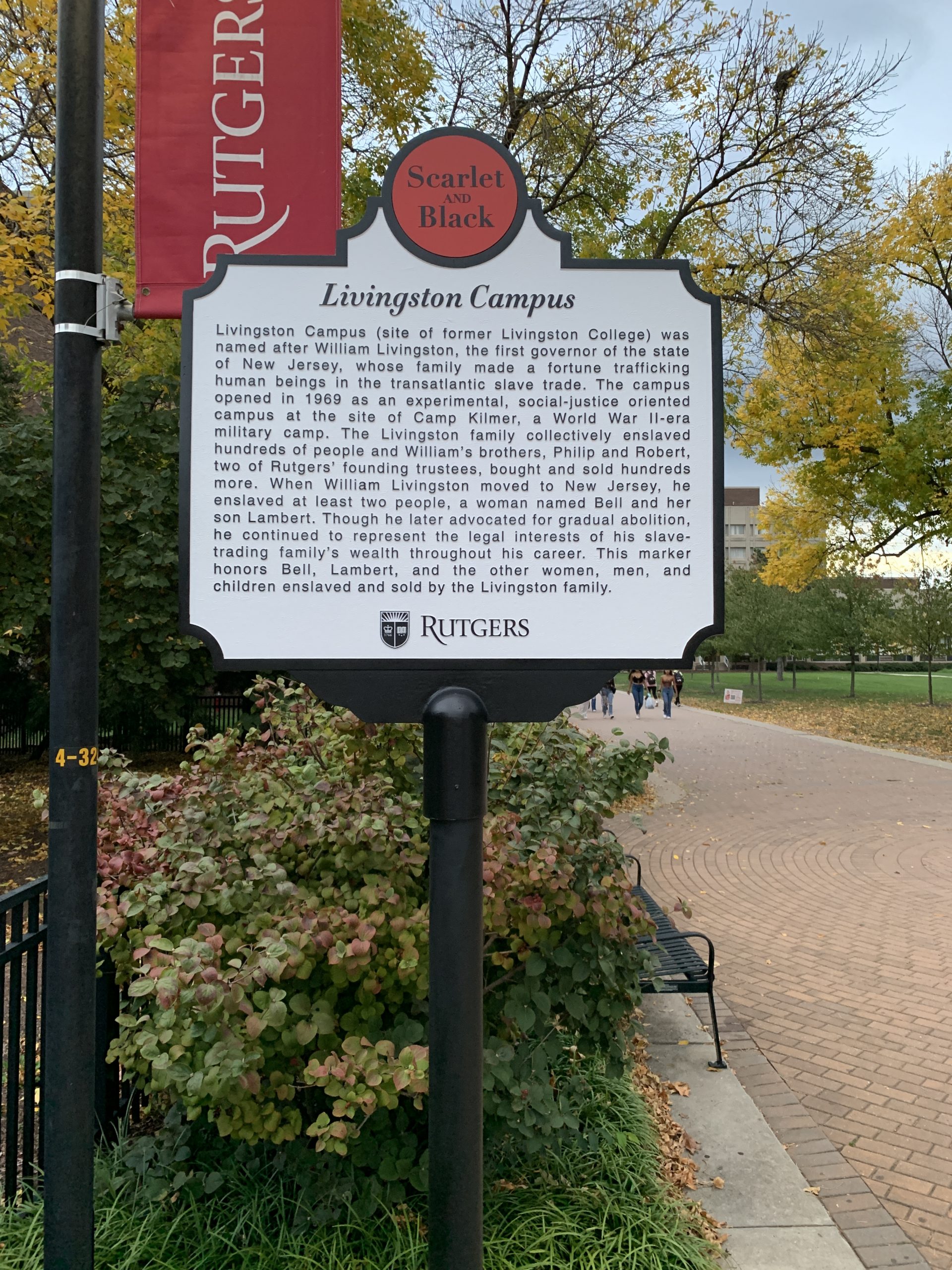 Scarlet and Black Marker Confronts Legacy of William Livingston and His ...